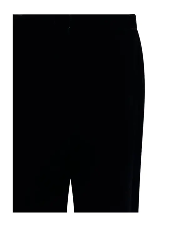P.a.r.o.s.h Velvet-finish Straight Trousers