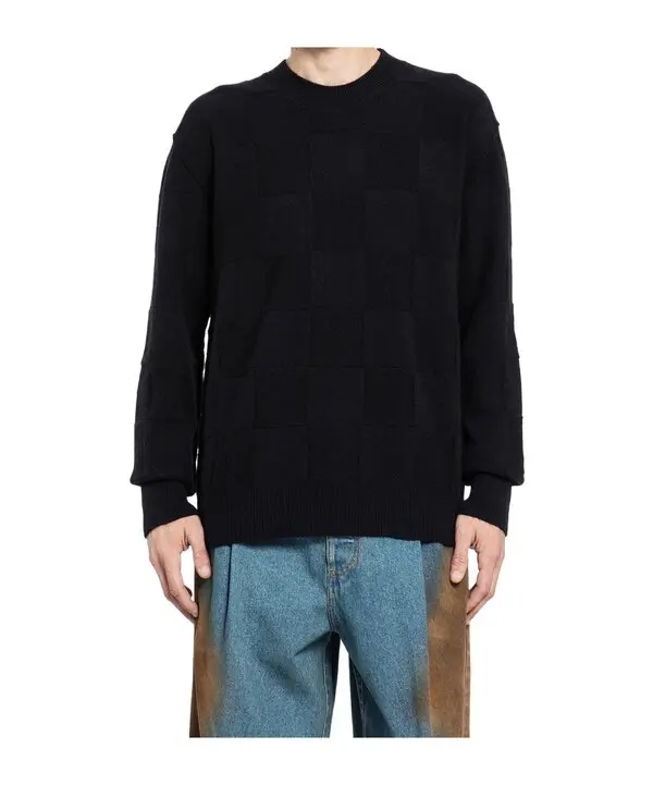 UMA WANG Ribbed Crew Neck Sweater