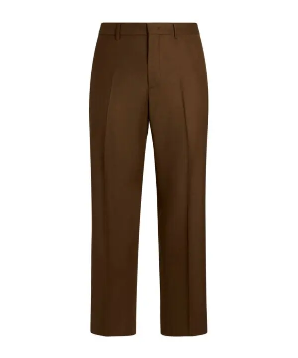 Etro Tailored Wool Trousers - Khaki