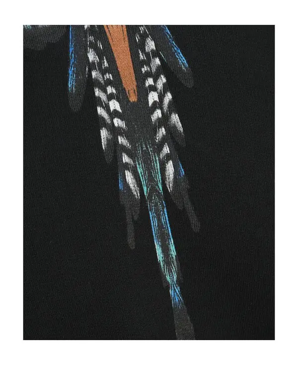 MARCELO BURLON COUNTY OF MILAN Wing Print Crewneck Sweater