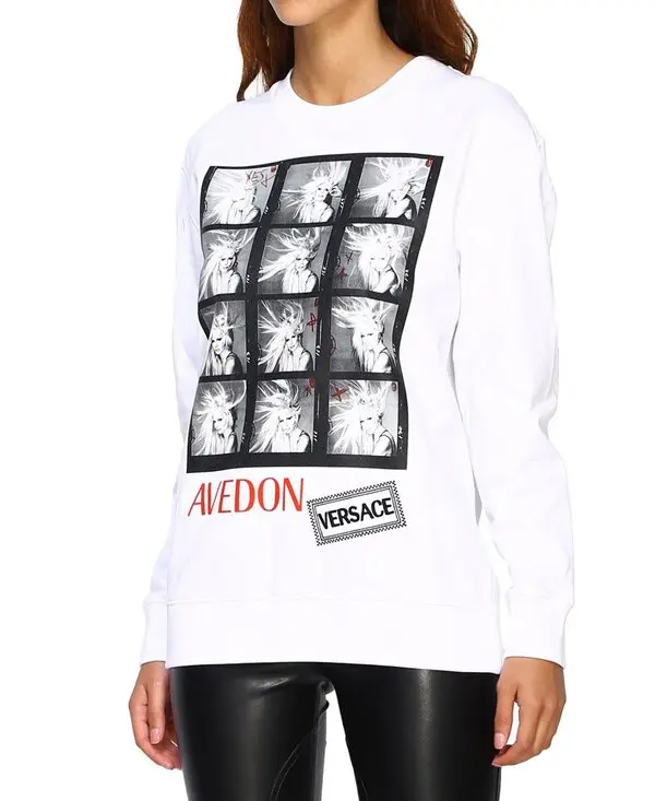 Versace Graphic Print Sweatshirt