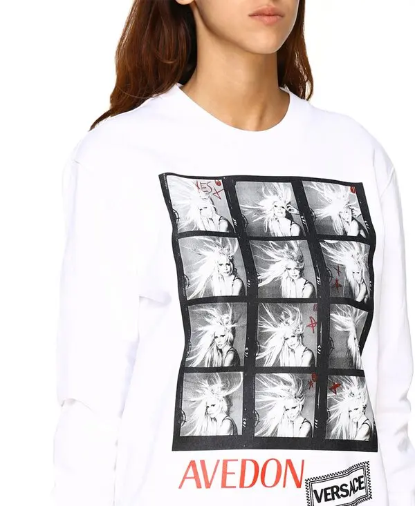 Versace Graphic Print Sweatshirt