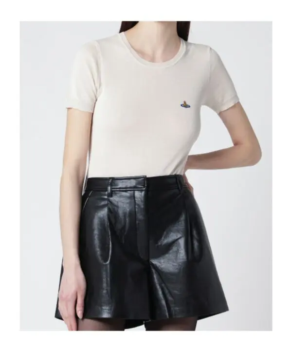 VIVIENNE WESTWOOD Bea Logo Knitted Top