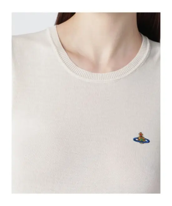 VIVIENNE WESTWOOD Bea Logo Knitted Top