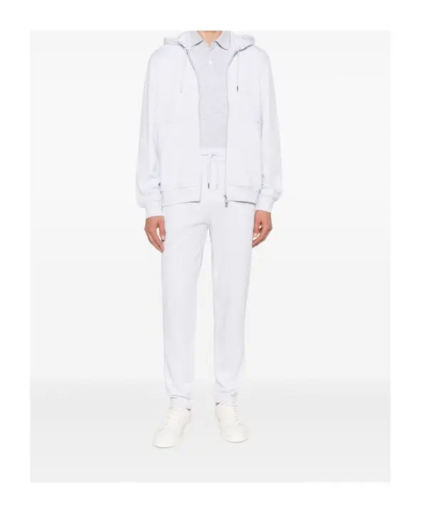 Brunello Cucinelli Cotton Zip-up Hoodie - White