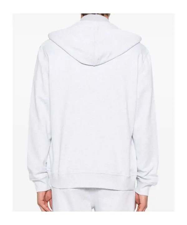 Brunello Cucinelli Cotton Zip-up Hoodie - White