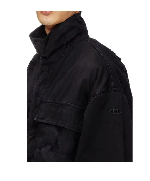 DIESEL® Distressed Cuff Jacket