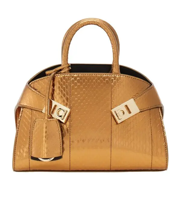 FERRAGAMO Double Handle Handbag