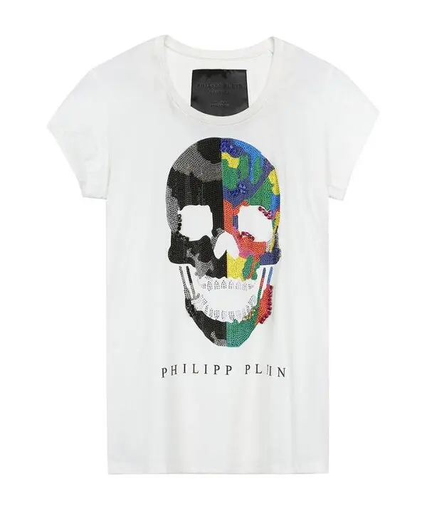 Philipp Plein Logo Detail T-shirt - White