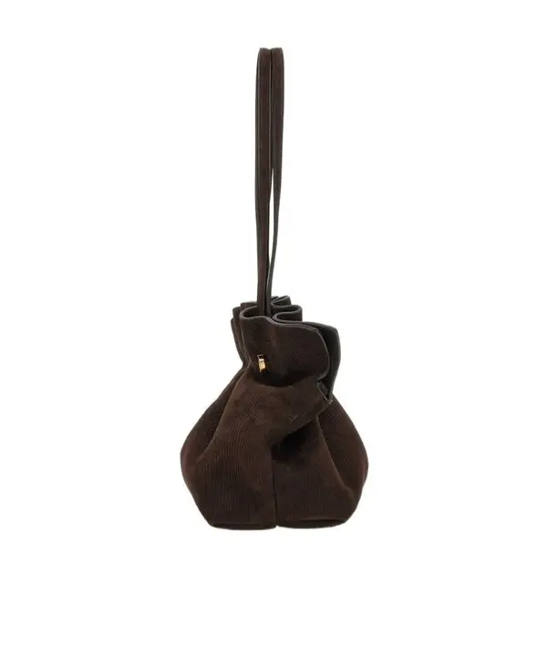 FERRAGAMO Soft Gancio Bag - Black