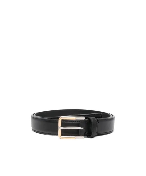 Etro Leather Belt - Black
