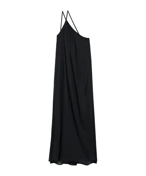 Closed Gathered Maxi Dress