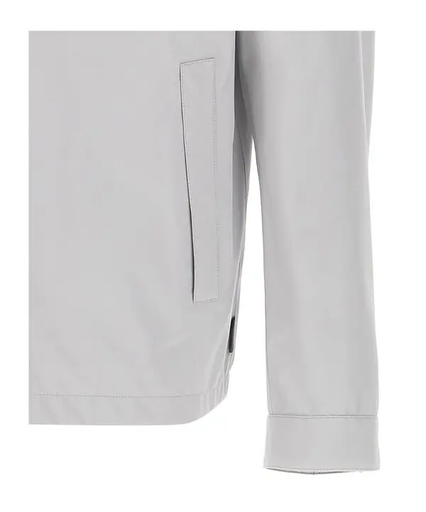 Herno Zip-up Long-sleeved Jacket - Grey