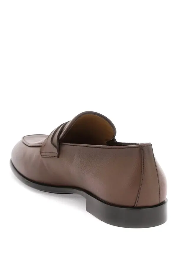 FERRAGAMO Gancini Mocassins - Brown
