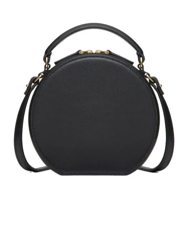 Valentino Garavani Vlogo Signature Zip-up Mini Tote Bag - Black