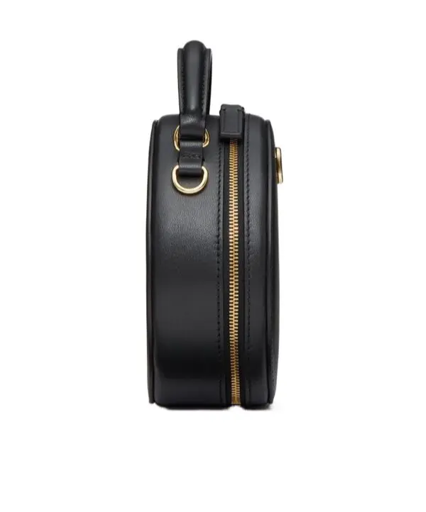 Valentino Garavani Vlogo Signature Zip-up Mini Tote Bag - Black
