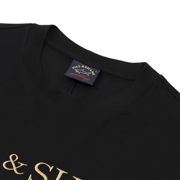 PAUL  SHARK Logo-print T-shirt