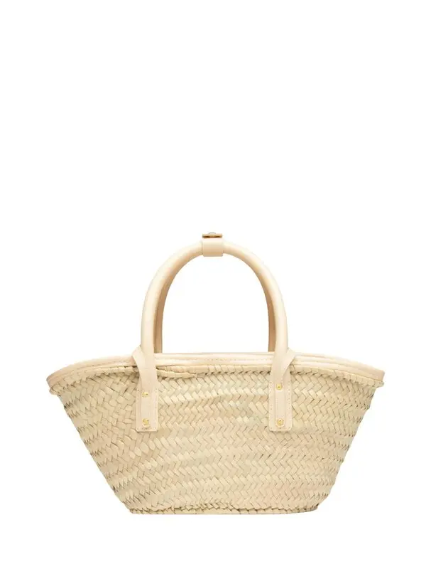Jacquemus The Soli Small Basket Bag - Ivory