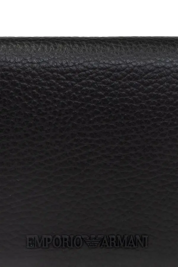 Emporio Armani Logo Lettering Bi-fold Wallet