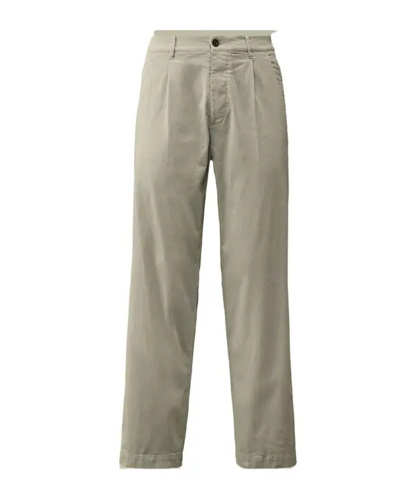 C.P. COMPANY Sateen Straight-leg Trousers - Nude