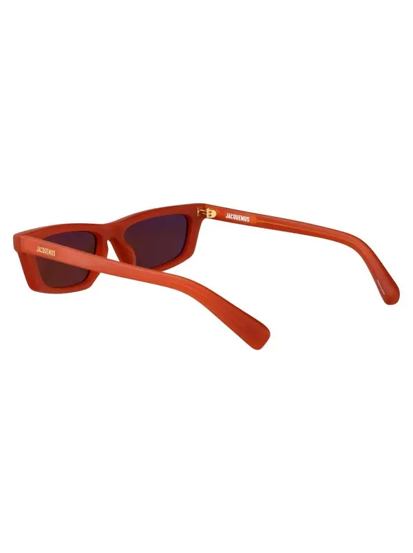 Jacquemus Rectangle Sunglasses - Brown