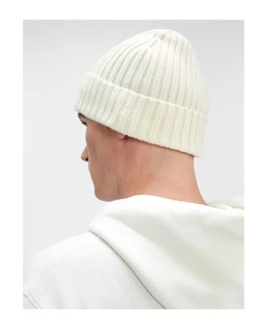 C.P. COMPANY Lambswool Logo Beanie