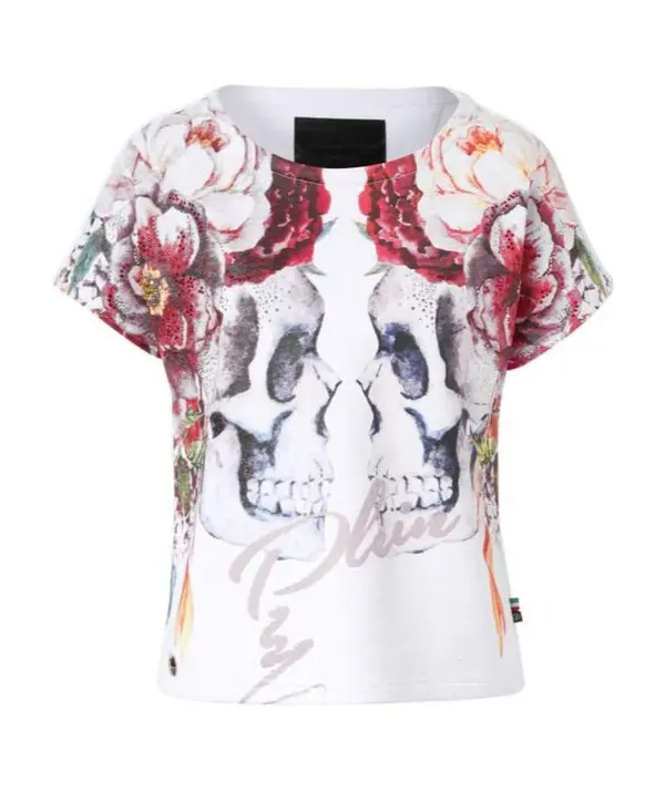 Philipp Plein Logo Detail T-shirt - White