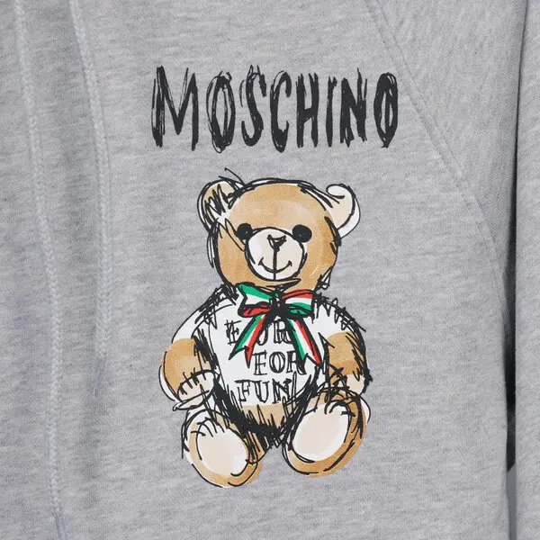 Moschino Teddy Bear Graphic Hoodie