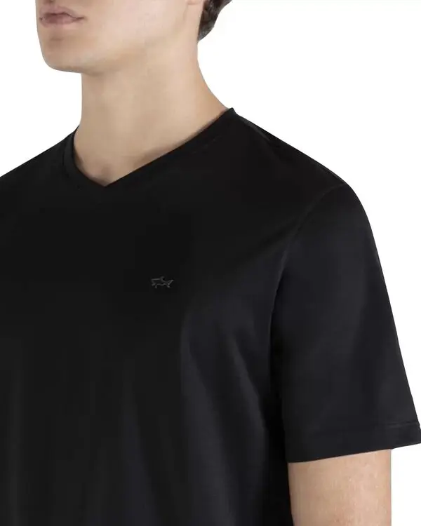PAUL  SHARK V-collar Short-sleeved T-shirt