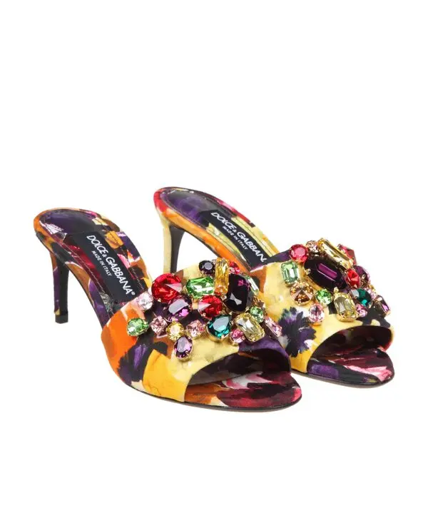 Dolce & Gabbana Embellished Heeled Sandals