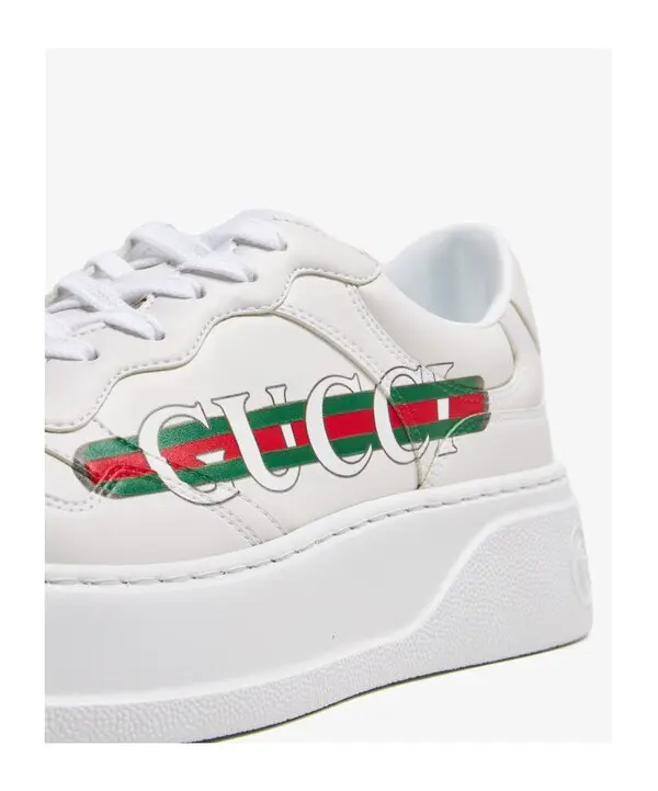 Gucci Low-top Sneakers With Web Detailing
