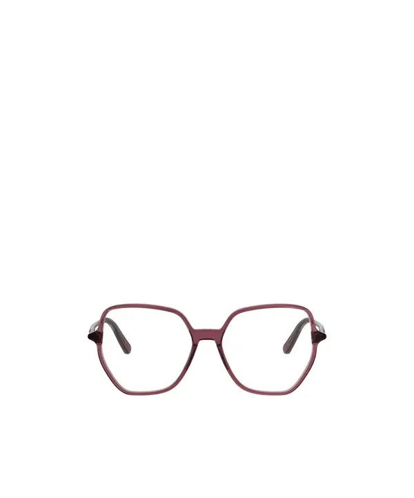 Dior Geometric Frame Eyeglasses - Red