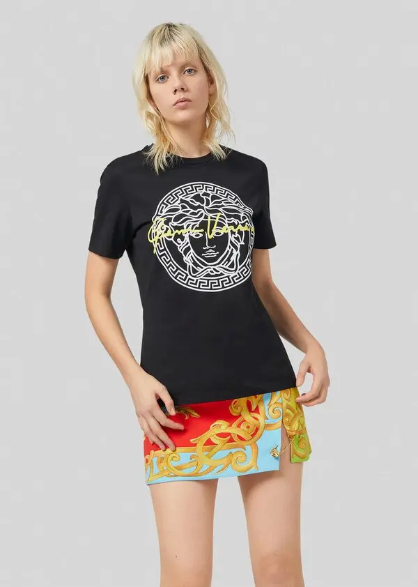 Versace Medusa Print T-shirt