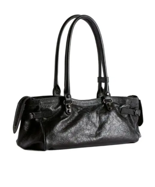 Balenciaga East-west Shoulder Bag - Black