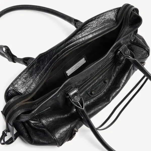 Balenciaga East-west Shoulder Bag - Black