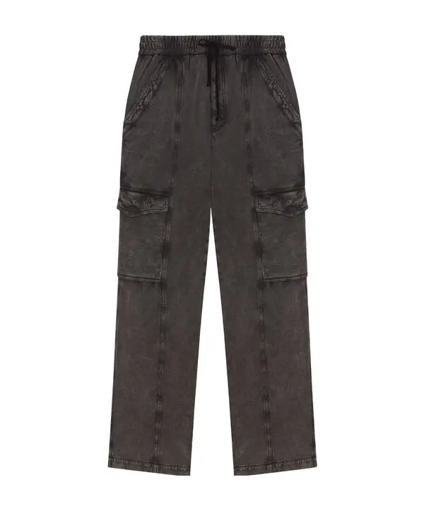 Isabel Marant Étoile Peorana Urban Drawstring Track Pants - Black