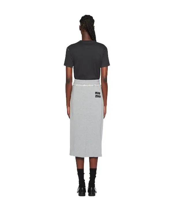 Miu Miu Printed Logo T-shirt