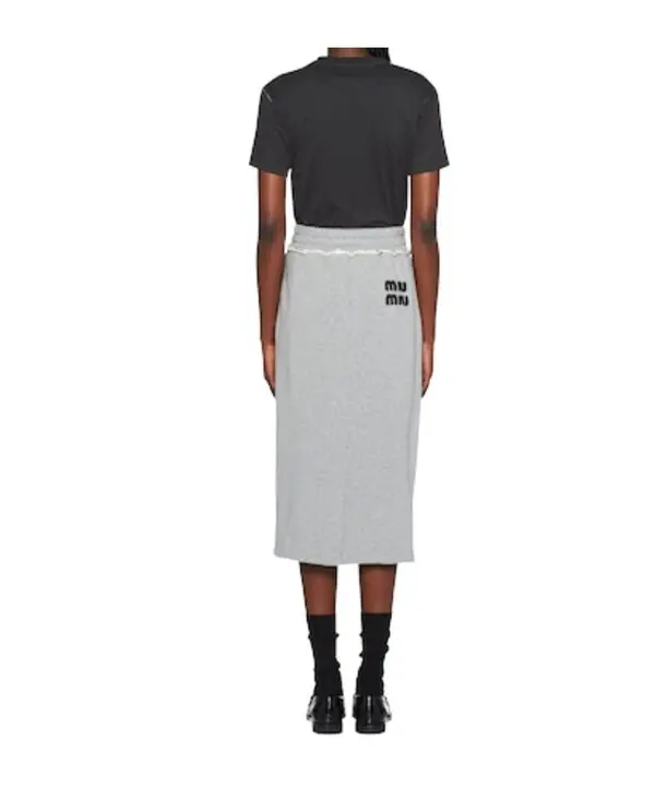 Miu Miu Printed Logo T-shirt