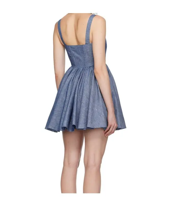 Alaïa Chambray Skater Dress