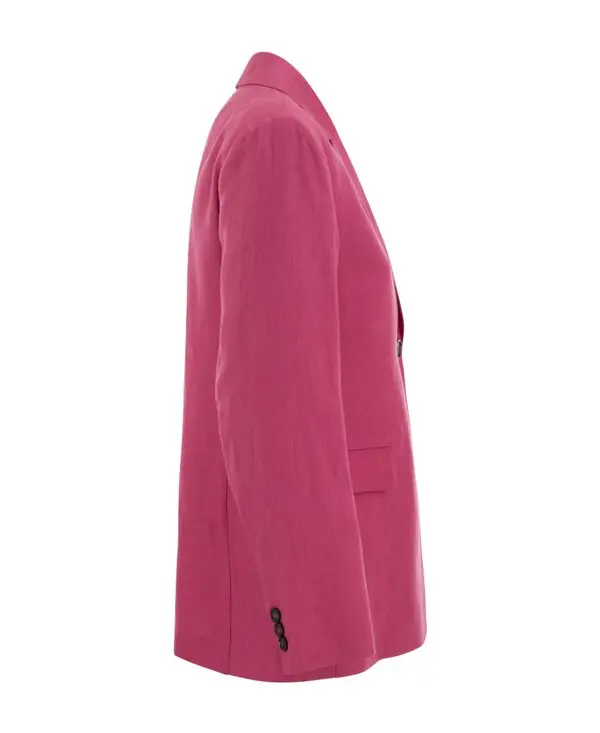 Max Mara Single-breasted Linen Blazer