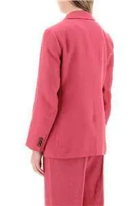 Max Mara Single-breasted Linen Blazer