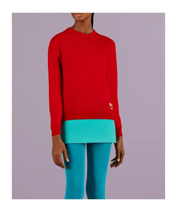 Gucci Logo-embroidered Crew Neck Jumper