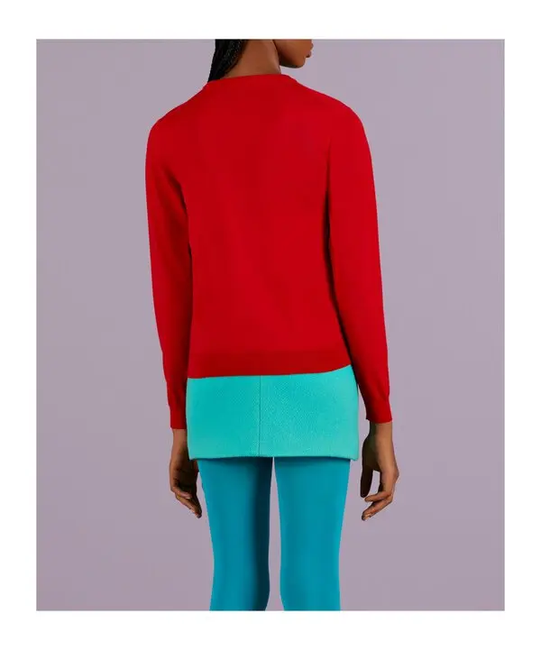 Gucci Logo-embroidered Crew Neck Jumper