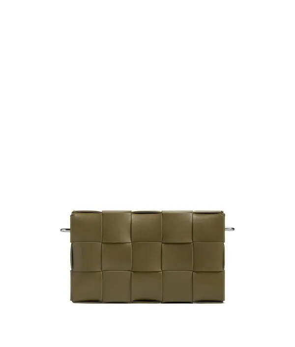 Bottega Veneta Cassette Messenger Bag - Mud