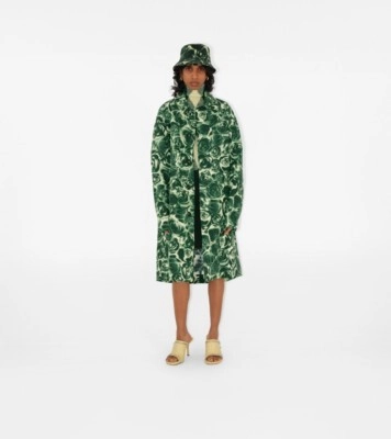 Burberry Floral Pattern Wax Bucket Hat
