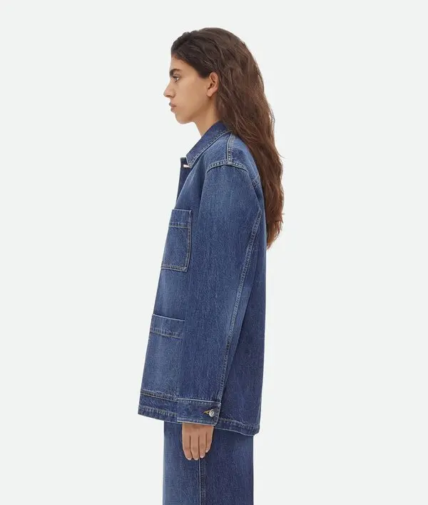 Bottega Veneta Washed Denim Jacket