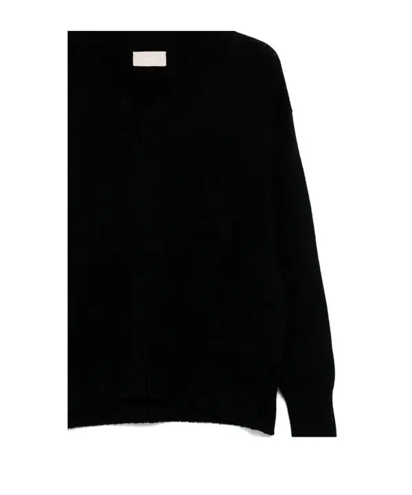 DRUMOHR V-neck Wool Sweater - Black