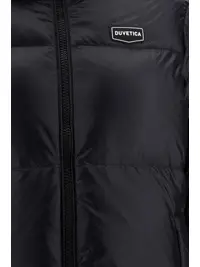 Duvetica Hooded Quilted Jacket With High Collar