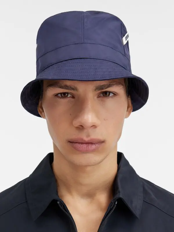 Jacquemus Le Bob Ovalie Bucket Hat - Black