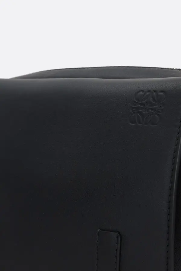 Loewe Logo Embossed Messenger Bag